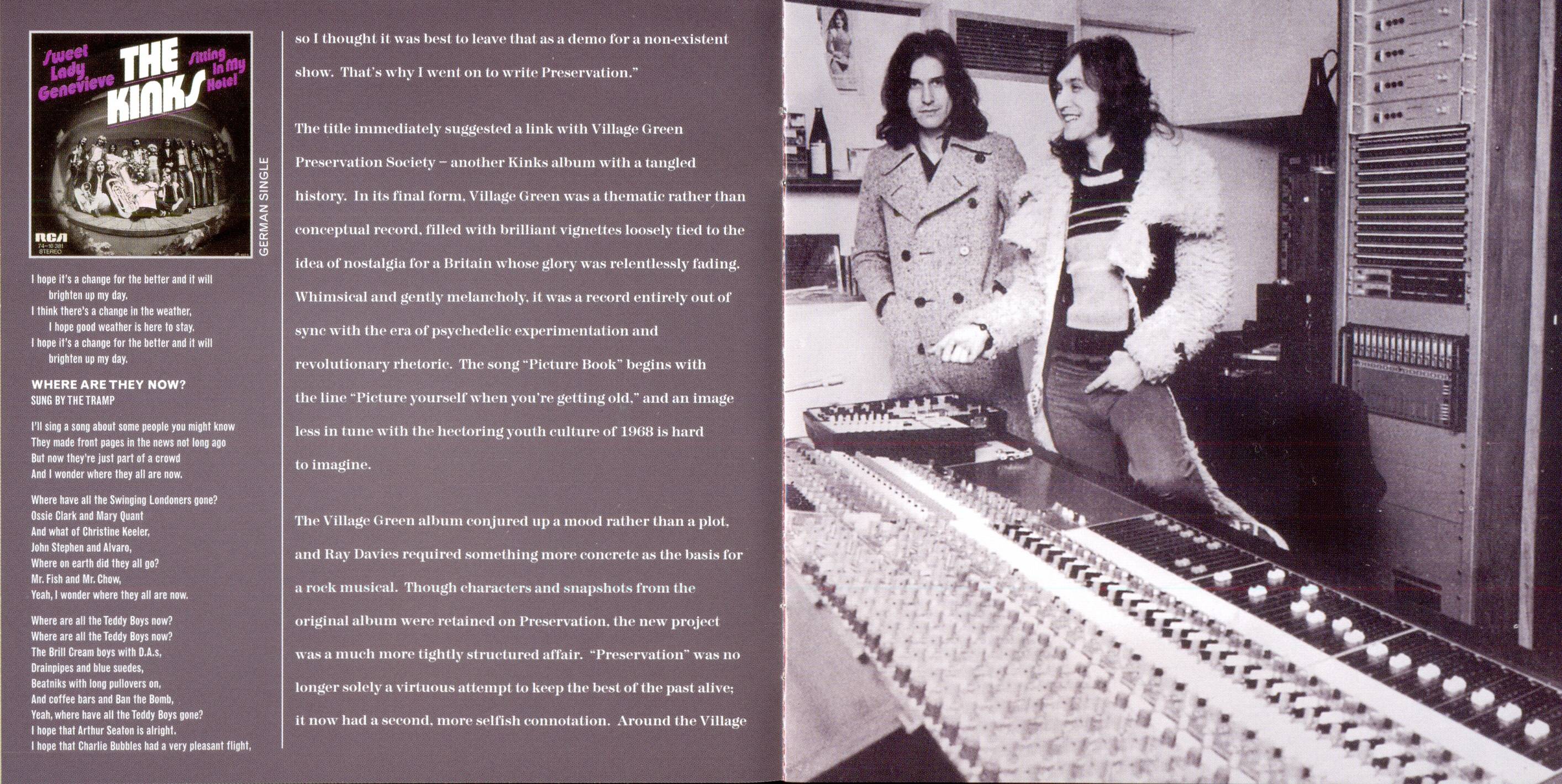 The Kinks Preservation Act 1 : Booklet04 JPN | CD Covers | Cover ...